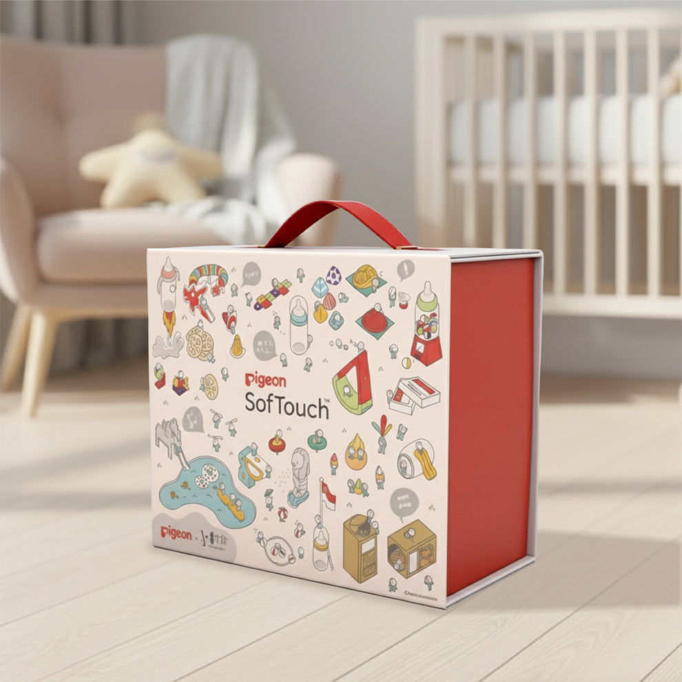 Pigeon SofTouch™ Nursing to Weaning Gift Set (SG Edition) – Pigeon ...