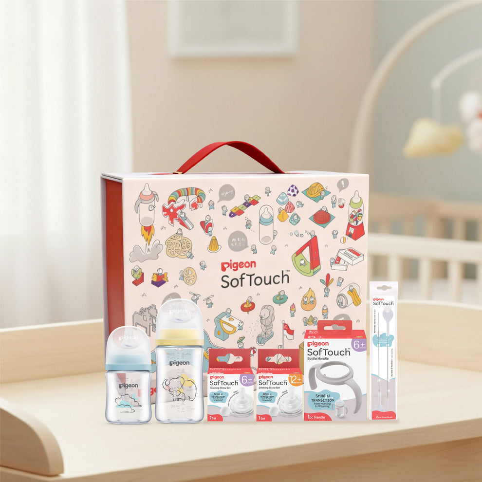 Pigeon SofTouch™ Nursing to Weaning Gift Set (SG Edition) – Pigeon ...