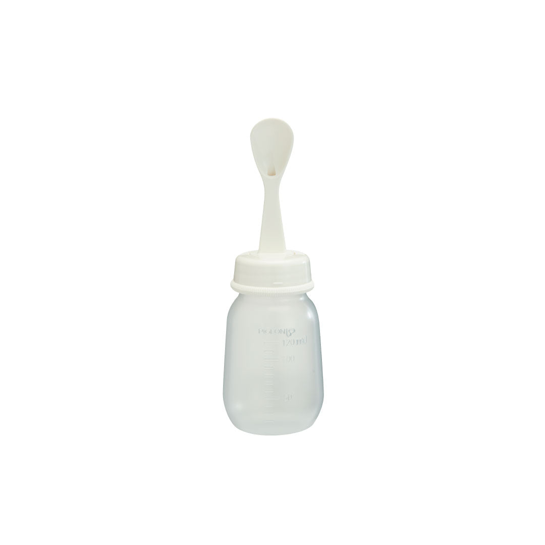 Pigeon Weaning Bottle with Spoon 120ml – Pigeon Singapore