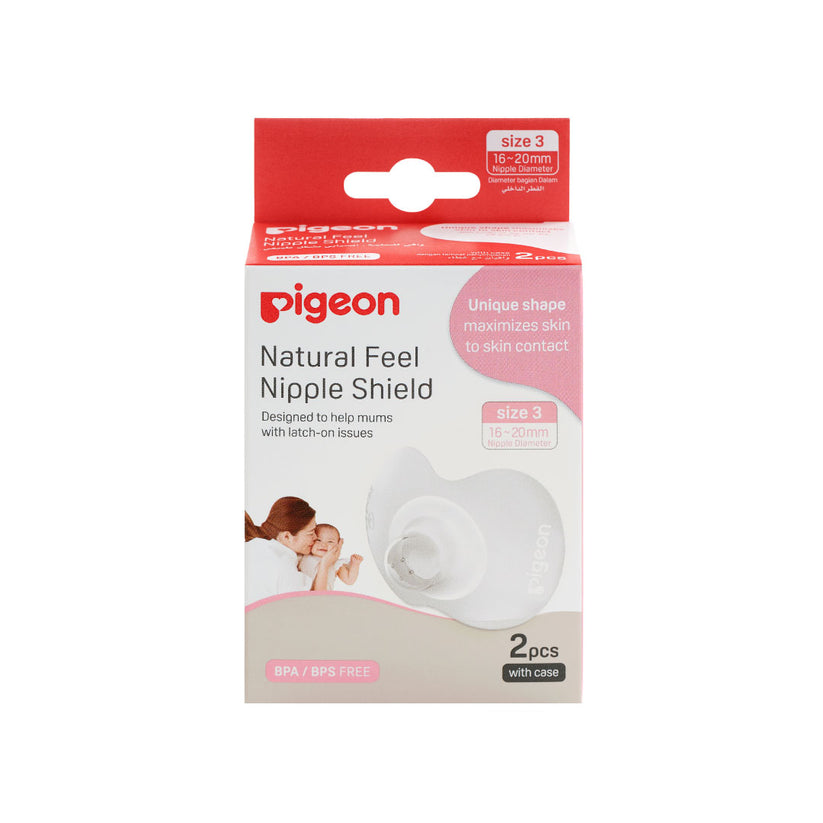 Pigeon Natural Feel Nipple Shield - Size 3 (L) – Pigeon Singapore