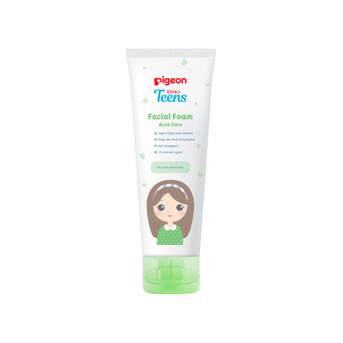 Pigeon Teens Facial Foam - Acne Care 100g – Pigeon Singapore
