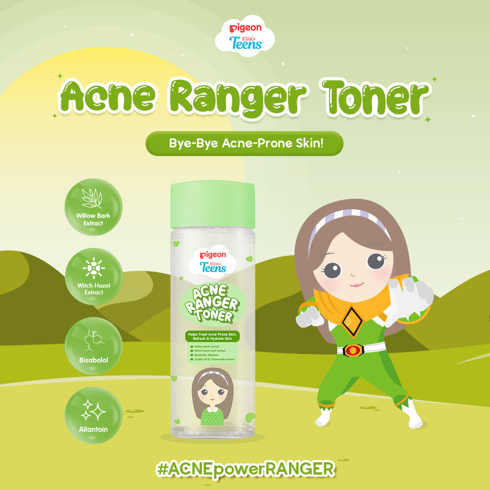 Pigeon Teens Acne Ranger Toner 100ml – Pigeon Singapore