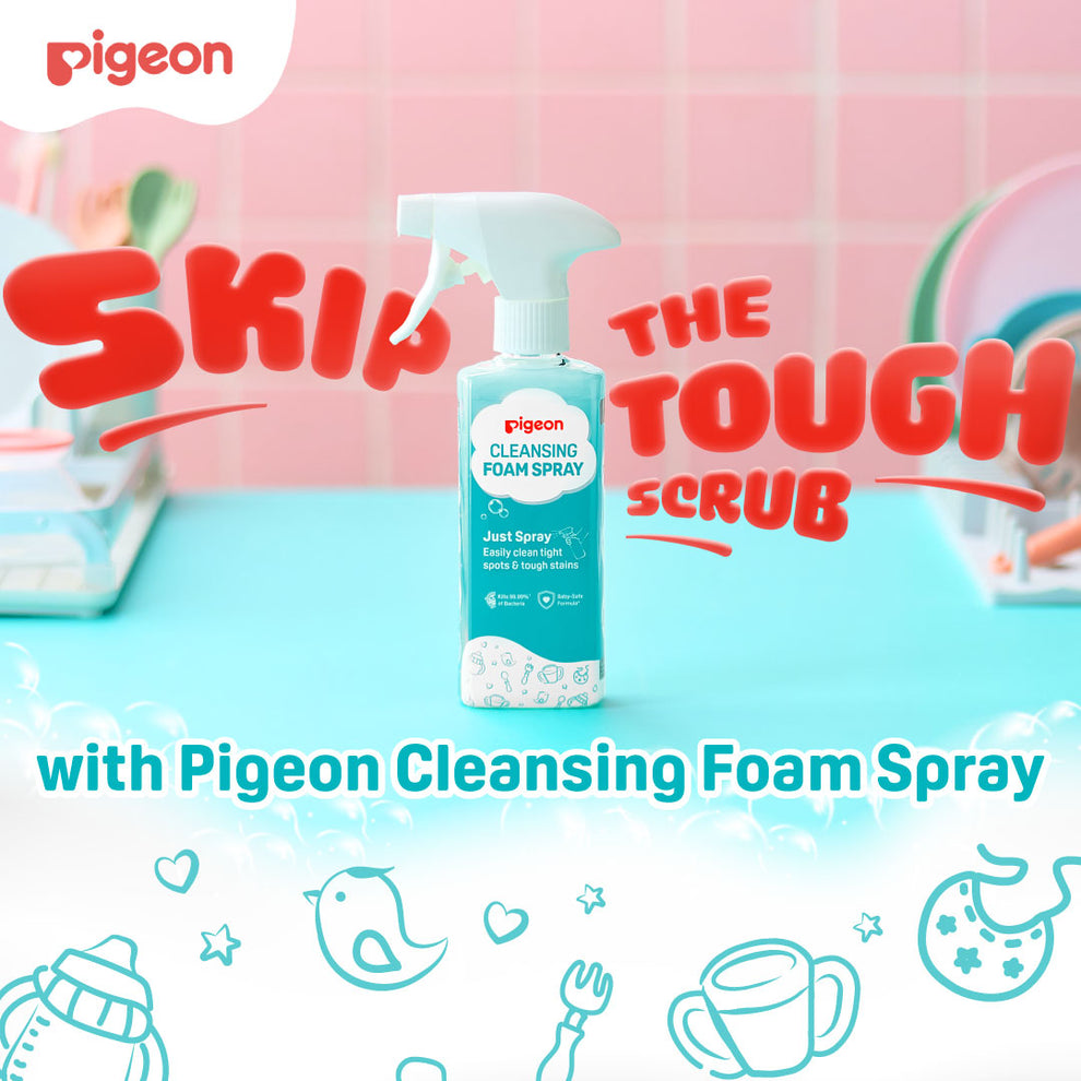 Pigeon Cleansing Foam Spray 280ml – Pigeon Singapore